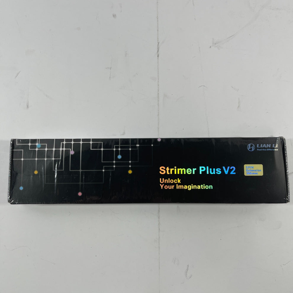 New lian li strimer plus v2 8 pin RGB GPU Power Extension Cable (8-Pin ...